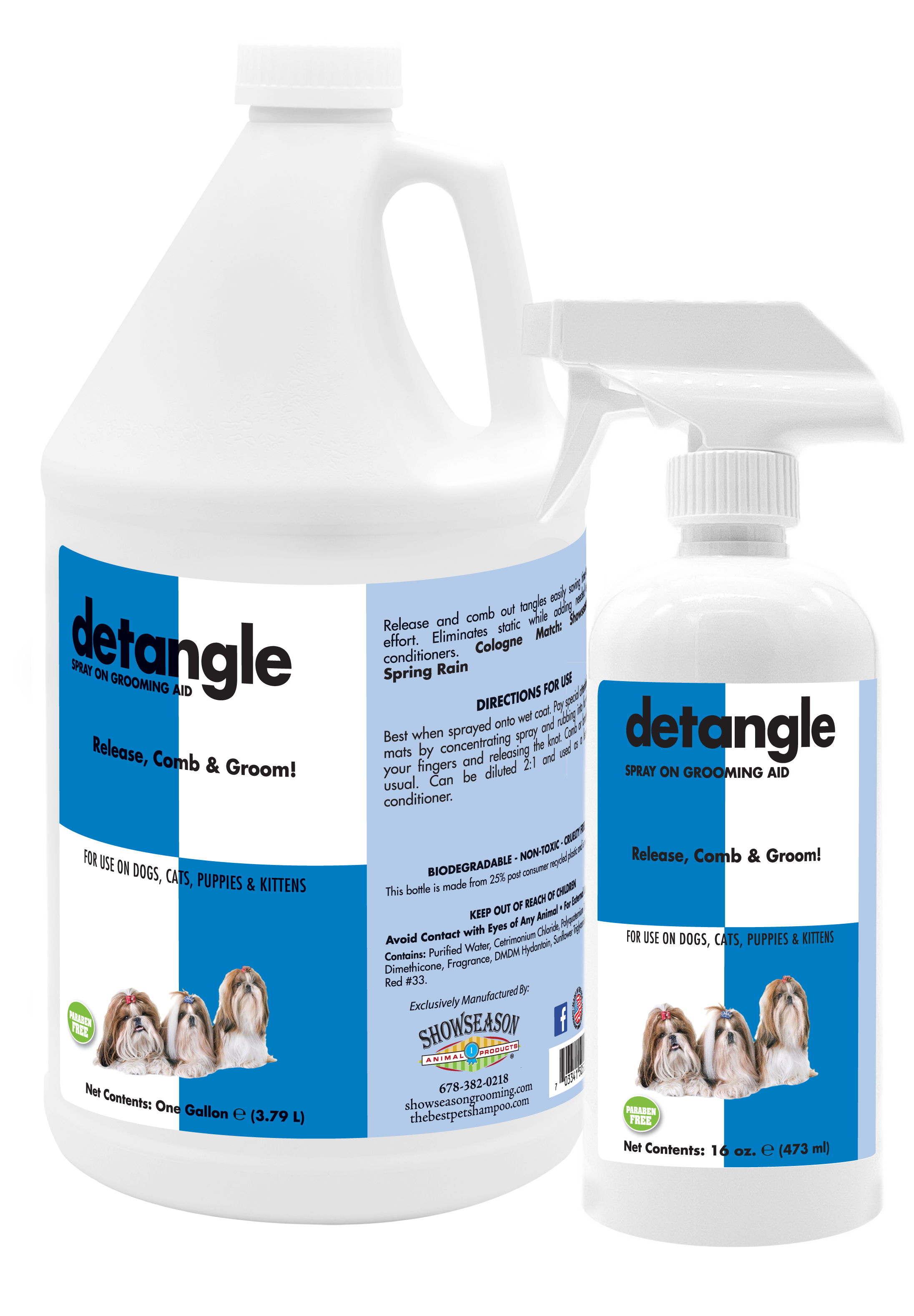 Detangle Pet Spray | Showseason®