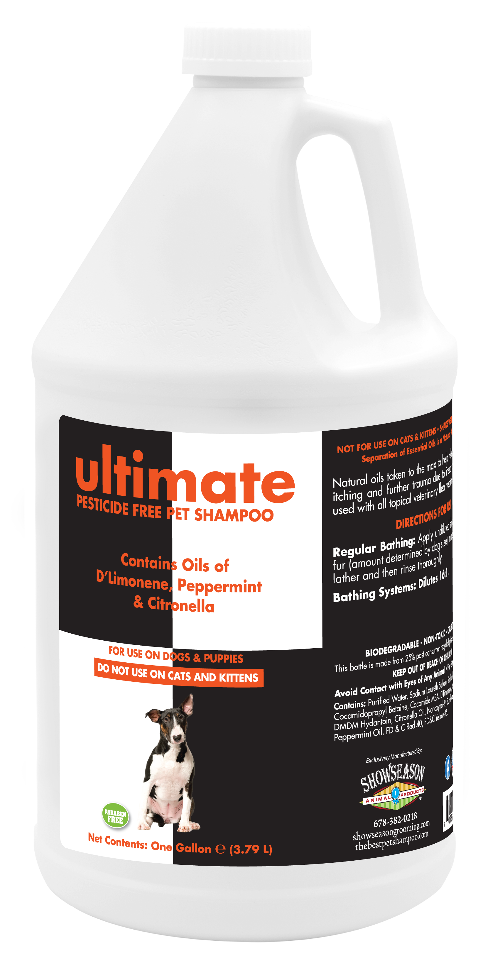 Ultimate Pesticide-Free Pet Shampoo | Showseason®