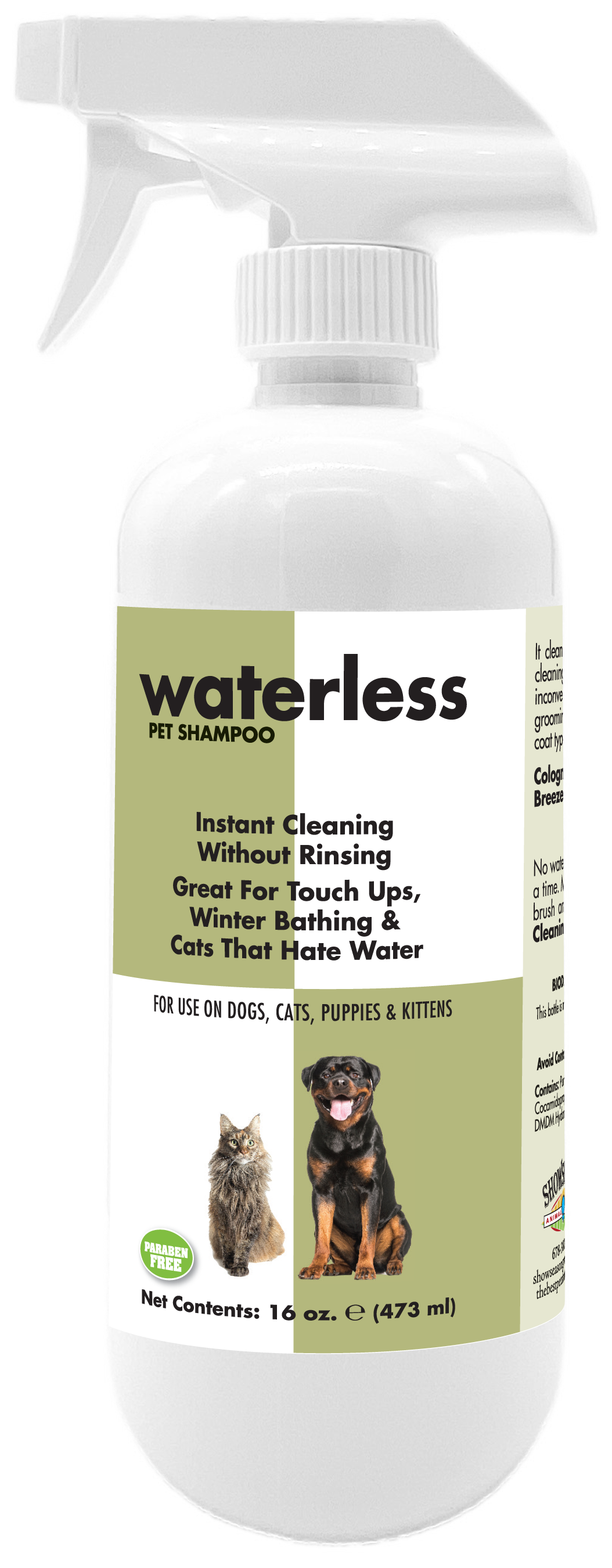 Waterless Pet Shampoo | Showseason®